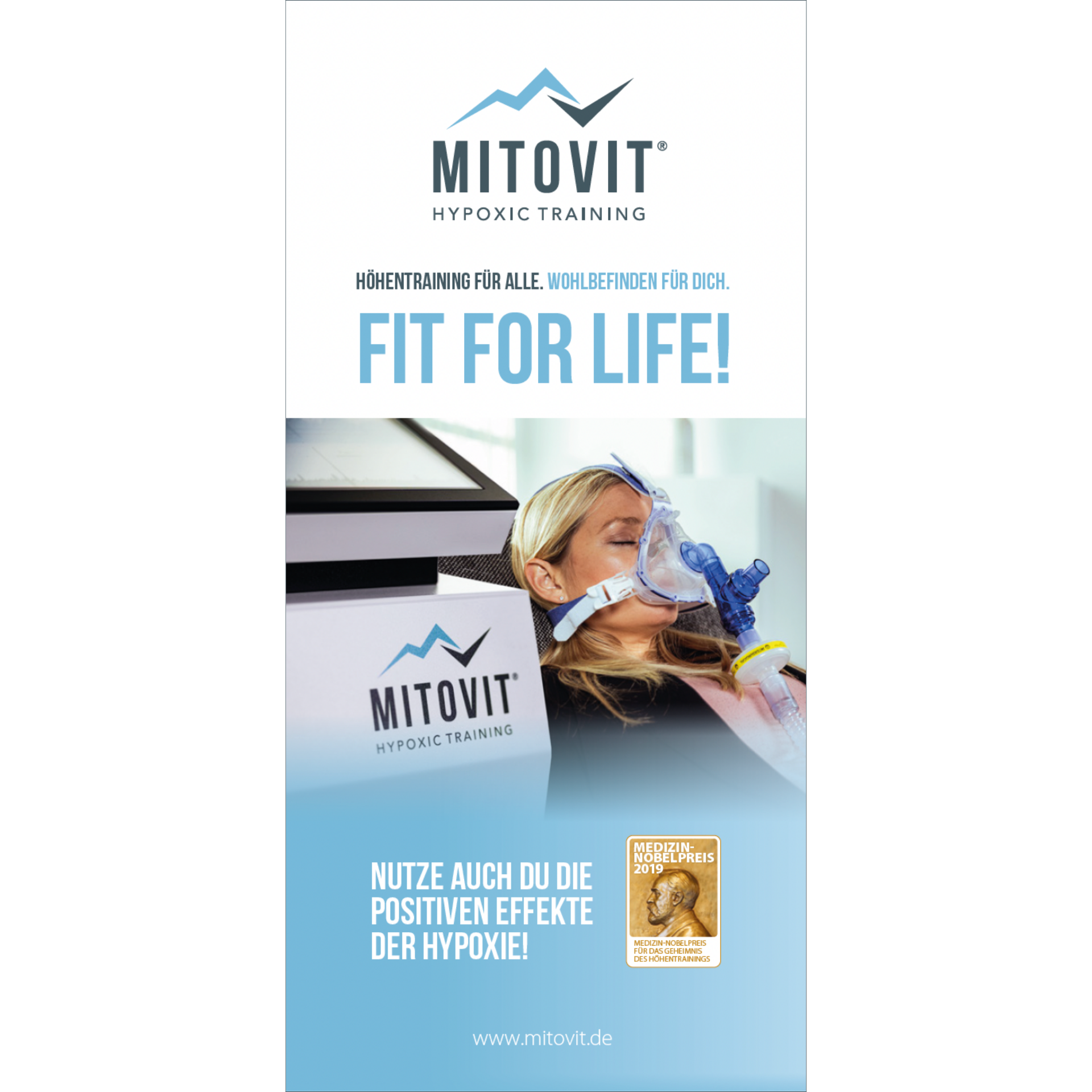 MITOVIT® Hypoxietraining Flyer (10 St.) | COMMIT