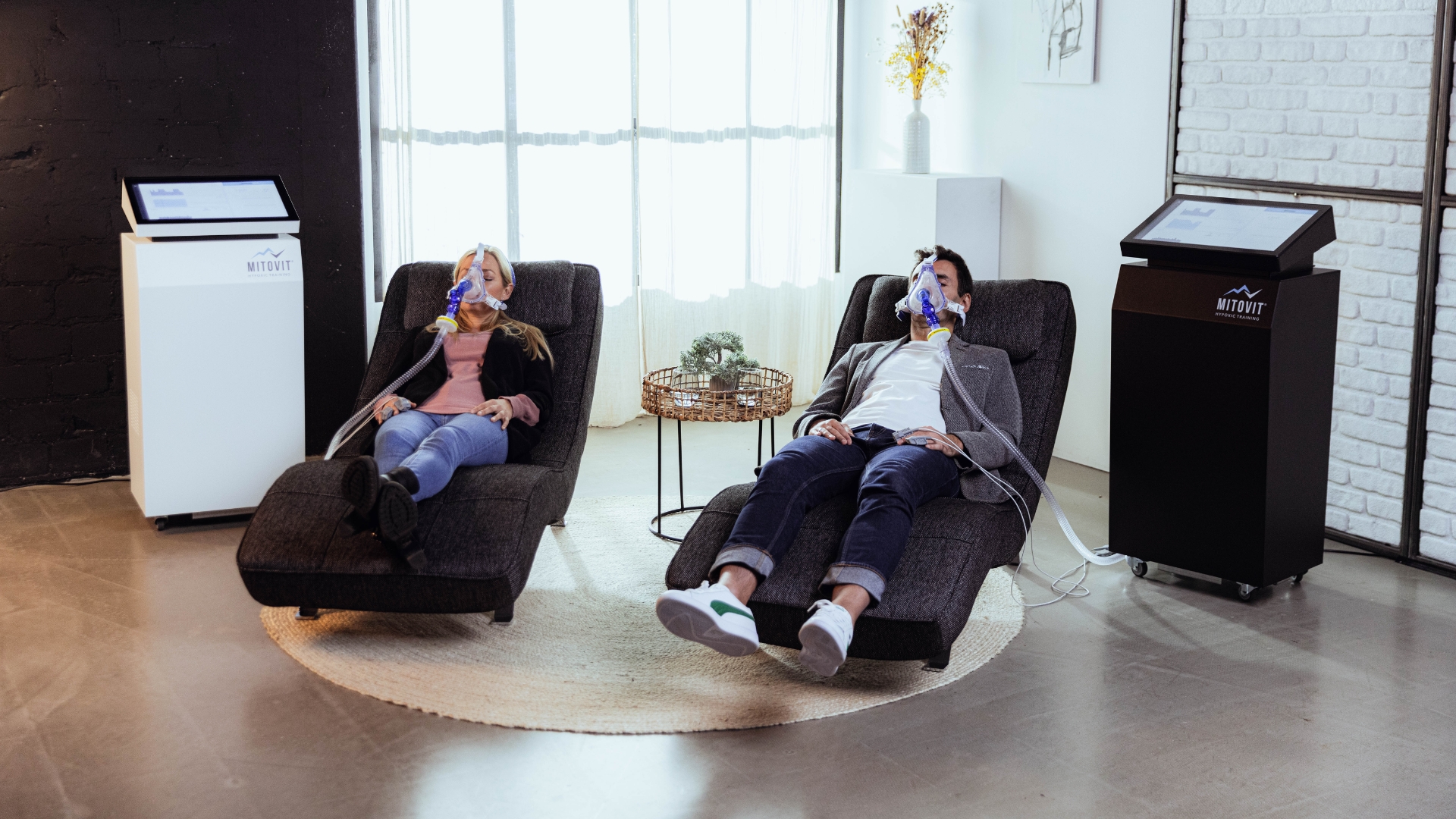 Dispositivo de entrenamiento en hipoxia MITOVIT